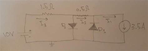 Solved Solve This Circuit To Find I1 I2 I3 Values