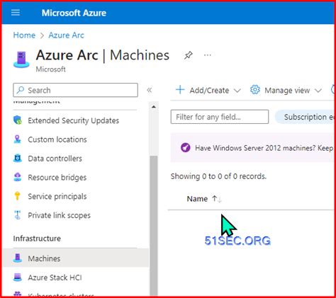 Add On Prem Machine Into Azure Arc