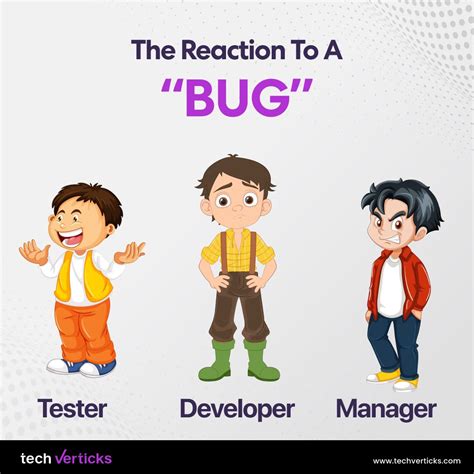 Tech Verticks On Linkedin Buglife Devstruggles Testingtime Qaproblems Debugging Techhumor