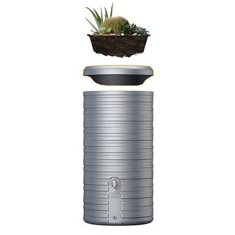 Garantia Nordic 300 Liter Regenton Grijs Plantenbak Regenton Nu