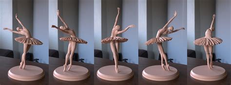 Archivo 3d Bailarina Impresión 3d Diseño Listo・diseño Para Descargar Y
