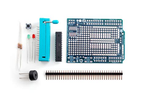Standalone Avr Isp Programmer Shield Kit Includes Blank Chip