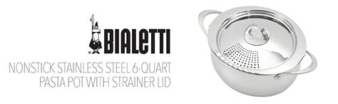 Bialetti Oval 6 Quart Multi Pot With Strainer Lid Whole