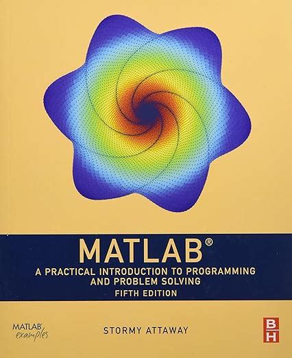 MATLAB A Practical Introduction To Programming And Problem Solving