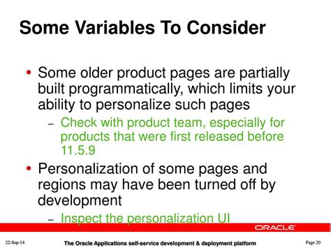 Ppt Oracle Applications Framework Oaf Immersion Training Oracle E