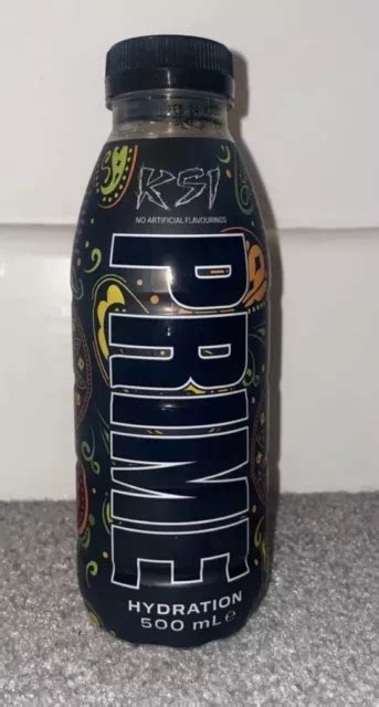 Prime Hydration Ksi Flavour Orange And Mango Limited Edition Empty