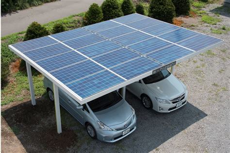カクイチパネル一体型カーポートの屋根貸し太陽光で400棟契約 ニュース メガソーラービジネス 日経BP