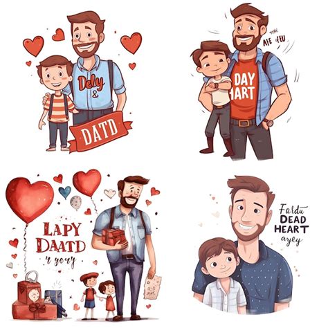 Premium Ai Image Fathers Day Drawing Artwork