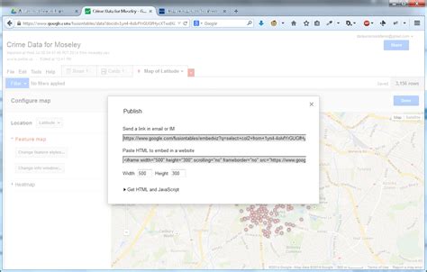 Creating And Using Embedded Maps