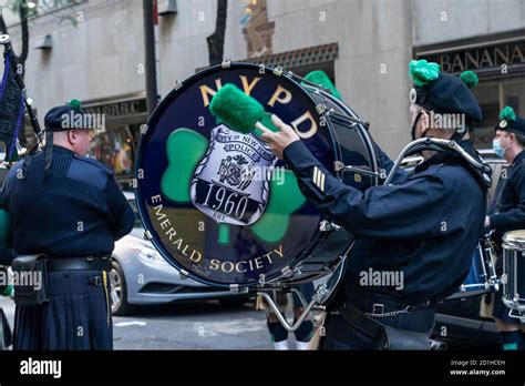 New York Ny October 5 2020 Nypd Holds Mass Honoring Members Died