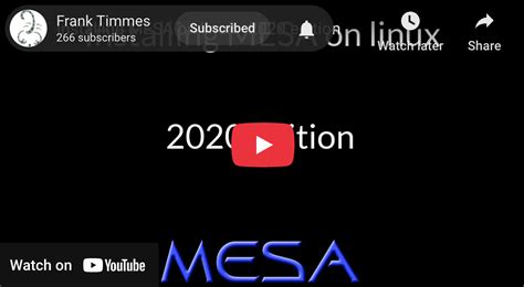 Installing MESA On Linux MESA Marketplace