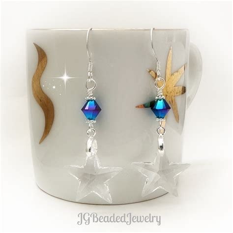 Star Swarovski Crystal Earrings Jgbeads