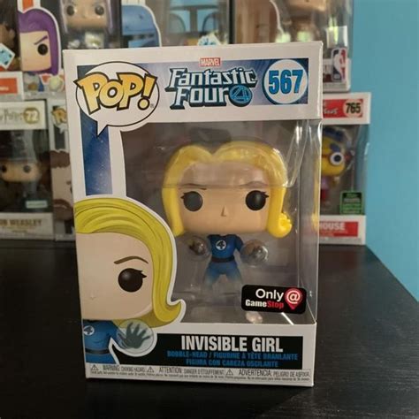 Authentic Invisible Girl Disappearing Funko Pop Whatnot