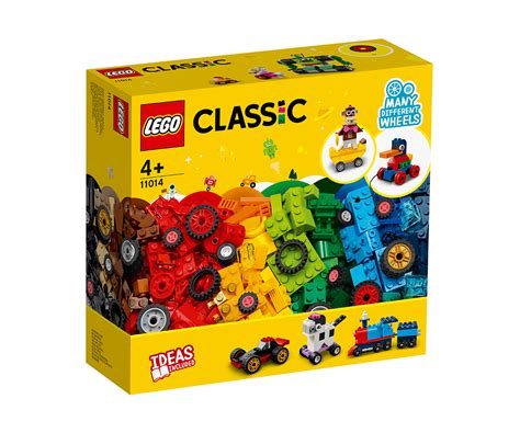 Игрален комплект конструктор ЛЕГО Classic 11014 - Тухлички и колела ...