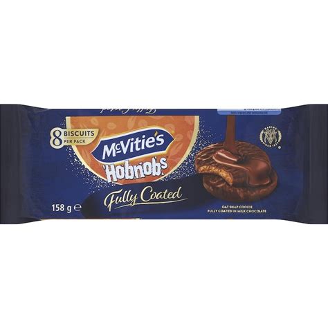 Buy Mcvities Hobnobs Fully Coated Milk Chocolate Biscuits 158g Mydeal