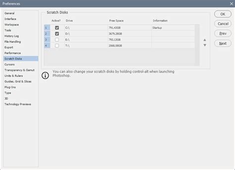 Why Cant Find Scratch Disk When I Go Edit Prefere Adobe Community
