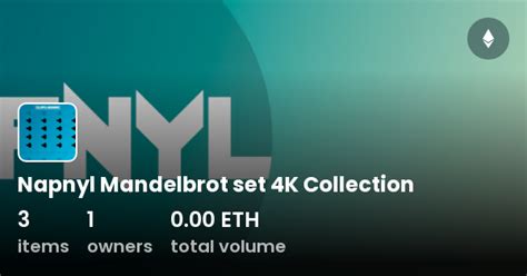 Napnyl Mandelbrot Set K Collection Collection OpenSea