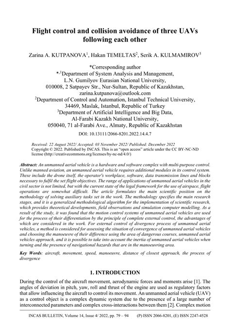 Pdf Flight Control And Collision Avoidance Of Three Uavs Following Each Other