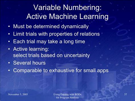 Ppt Using Datalog With Binary Decision Diagrams For Program Analysis