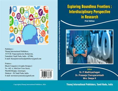 Pdf Exploring Boundless Frontiers Interdisciplinary Perspective In Research First Edition