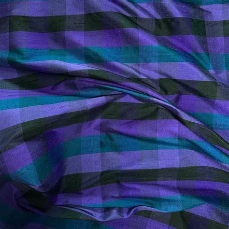 Suduko Check Silk Silks Nz By Sherazad Silks