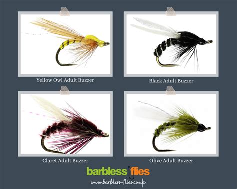 NEW Adult Buzzer Selections For All You Stillwater Addicts Barbless Flies