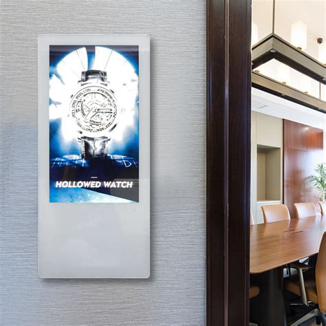 Landscape Vertical Wall Mounted Dual Screen Cms Control Digital Signage