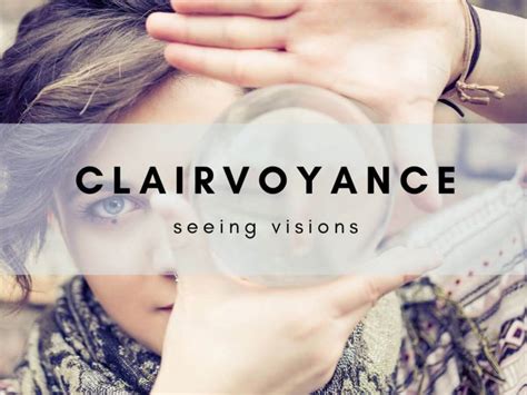 Clairvoyance Or Seeing Spirit