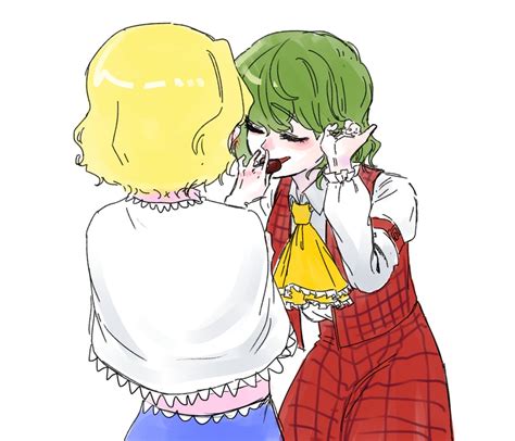 Alice Margatroid And Kazami Yuuka Touhou Drawn By Lovelobten Danbooru