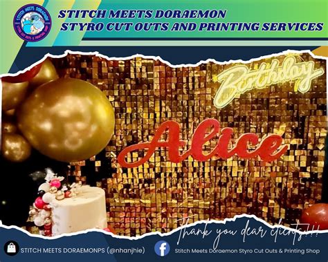 Styr Stitch Meets Doraemon Styro Cut Outs And Printing Shop Facebook