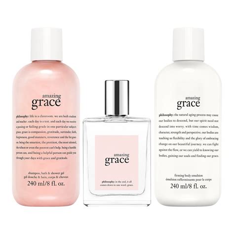 Philosophy Womens Amazing Grace Edt Fragrance T Set 3pc Ebay