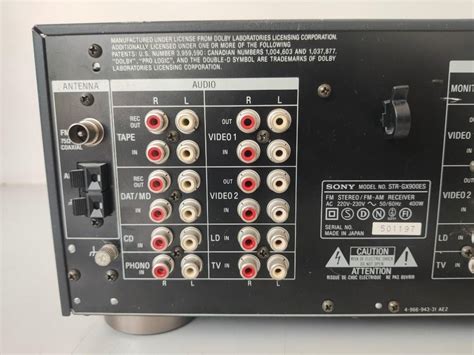 Sony GX900ES DSP Parallel Push Pull Tri Amplifier For Sale 320 Each