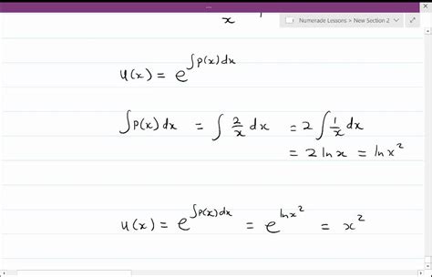 Solved Resolver Una Ecuación Diferencial Lineal De Primer Orden En Los