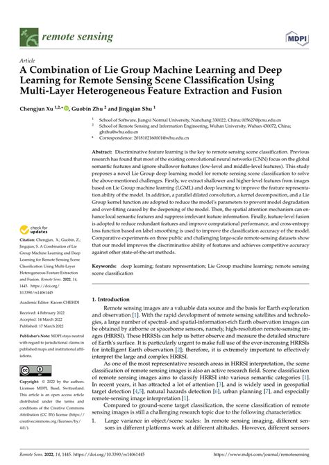 Pdf A Combination Of Lie Group Machine Learning And Deep Learning For