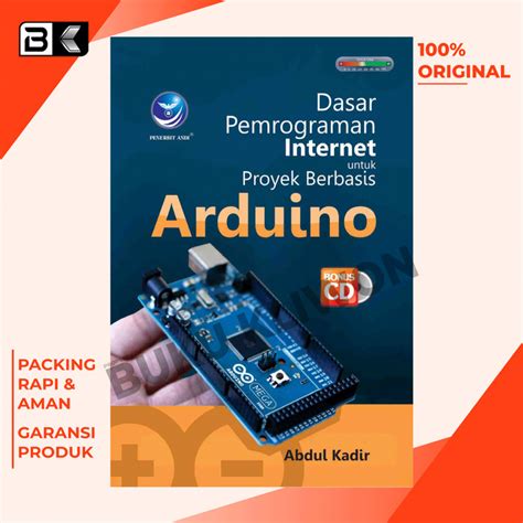 Jual Buku Dasar Pemrograman Internet Untuk Proyek Berbasis Arduino CD Kab Sleman Buku