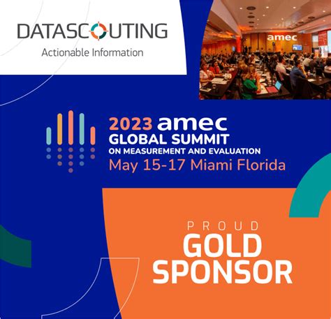 Datascouting At Amec Global Summit 2023