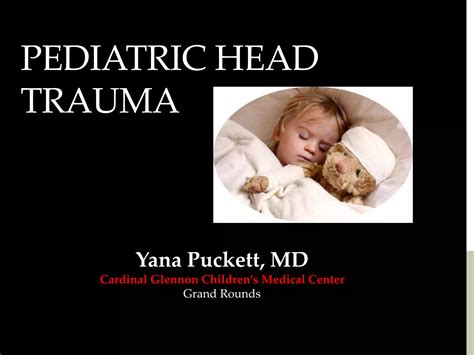 Pediatric Head Trauma PPTX