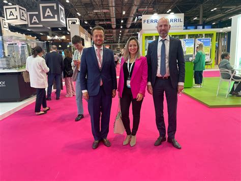 Mariano Capellino Inmsa Present At Sima Madrid Real Estate Show At Ifema Headquarters Inmsa