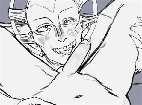 Rule 34 1futa After Fellatio After Oral Blush Centi Laika Claws Dysmorphia Fear And Hunger