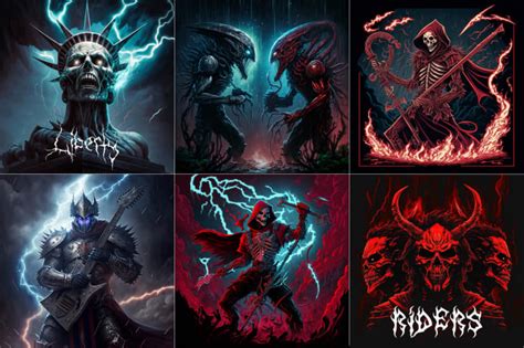 Design Unique Metal Rock Album Cover By Kayml Fiverr