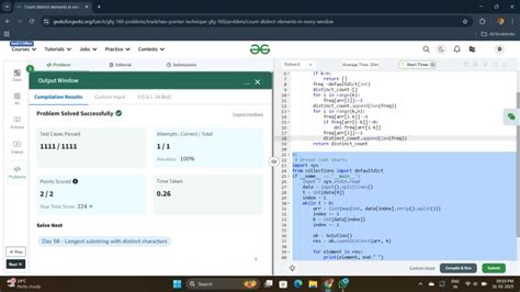 Codingjourney Problemsolving Geeksforgeeks Dsa Algorithms
