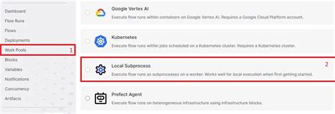 Prefect Server Setup