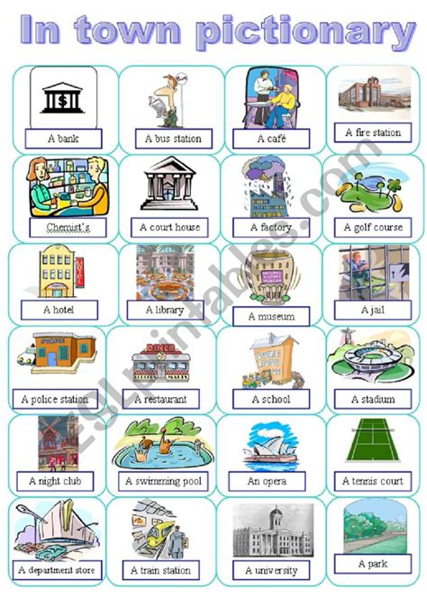 Bâtiments et lieux publics anglais my teacher fr apprendre l