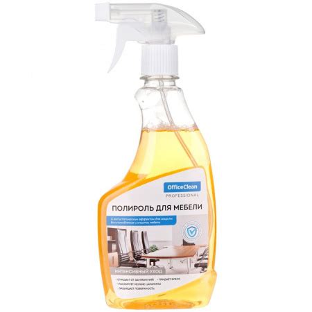 Полироль для мебели OfficeClean, спрей, 500 мл. купить в Алмате по ...