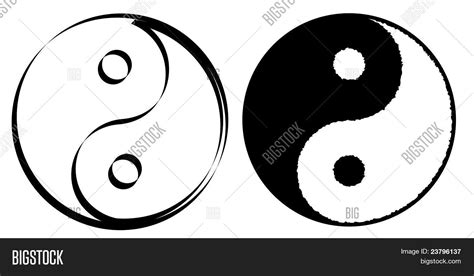 Ying Yang Symbol Vector And Photo Free Trial Bigstock