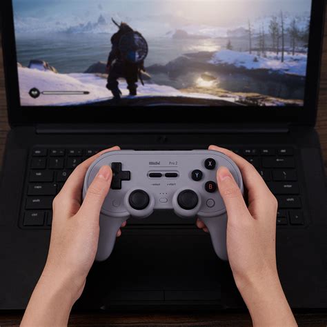 8bitdo Pro 2 Bluetooth Gamepad Gray Edition 8bitdo Retro
