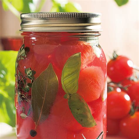 Conserve De Tomates Cerises Maison Ventana Blog