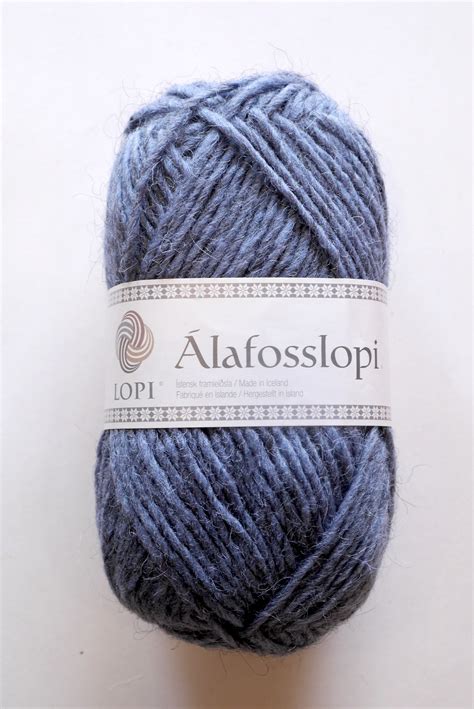 Álafoss Lopi アラフォス ロピー 9958 Light Indigo Puolukka Mill