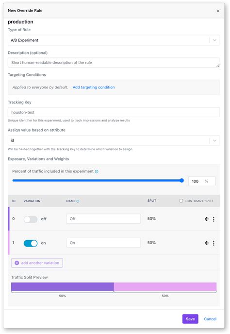 Feature Flag Experiments GrowthBook Docs