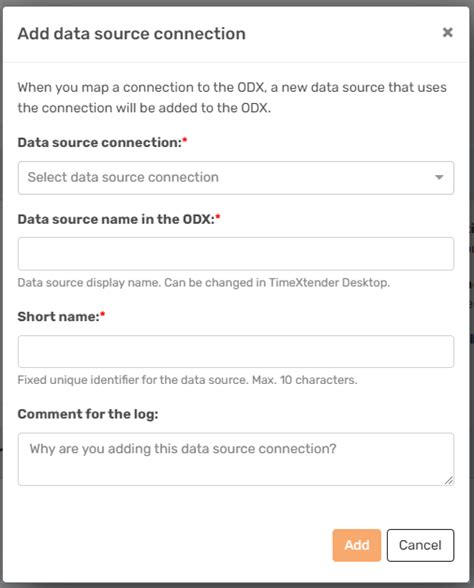 Add And Map A Data Source Connection In The Timextender Portal Community